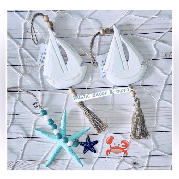 Accents | Farmhouse Coastal Nautical Decor Set | Poshmark